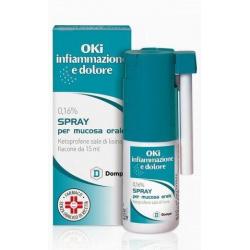 OKI INFIAMMAZIONE E DOLORE*spray mucosa os 15 ml 0,16% | Alpifarma