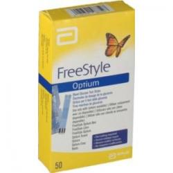 Abbott Freestyle Optium 25 Strisce Misurazione Glicemia | Alpifarma