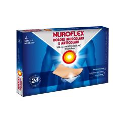 Reckitt Benckiser Nuroflex 200mg 4 cerotti medicati | Alpifarma