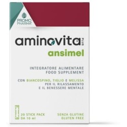 Aminovita Plus Ansimel 20 Stick Pack | Alpifarma